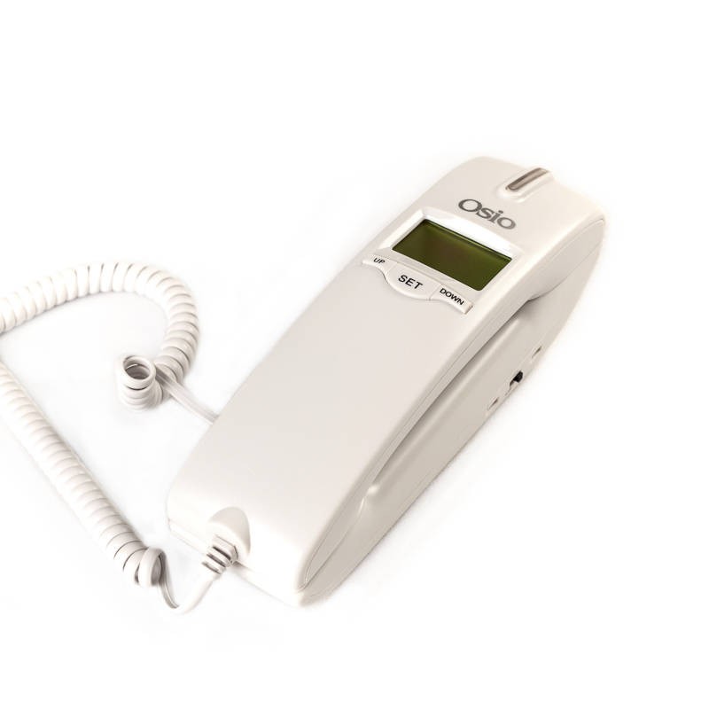 ΤΗΛΕΦΩΝΟ ΓΟΝΔΟΛΑ ΜΕ DISPLAY OSW-4650W ΛΕΥΚΟ OSIO ΣΤΑΘΕΡΑ ΤΗΛΕΦΩΝΑ ...