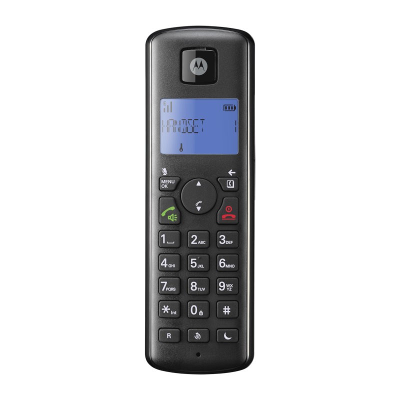 ΤΗΛΕΦΩΝΟ ΑΣΥΡΜΑΤΟ T401+ DECT ΜΑΥΡΟ MOTOROLA ΑΣΥΡΜΑΤΑ ΤΗΛΕΦΩΝΑ - Click ...