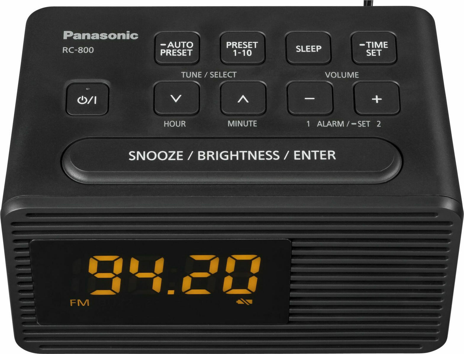 ΡΑΔΙΟΦΩΝΟ ΜΕ ΡΟΛΟΙ RC-800EG-K PANASONIC ΡΑΔΙΟ-ΡΟΛΟΓΙΑ, ΦΟΡΗΤΟΣ ΗΧΟΣ ...