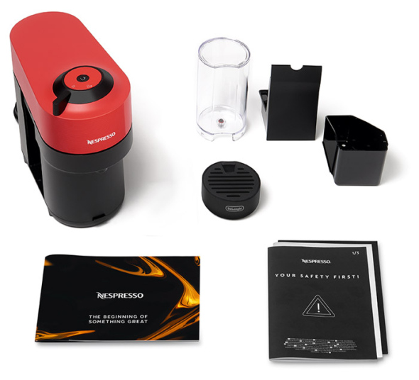 ΚΑΦΕΤΙΕΡΑ NESPRESSO XN9205 VERTUO POP ΚΟΚΚΙΝΟ KRUPS ΚΑΦΕΣ-ΧΥΜΟΙ ...