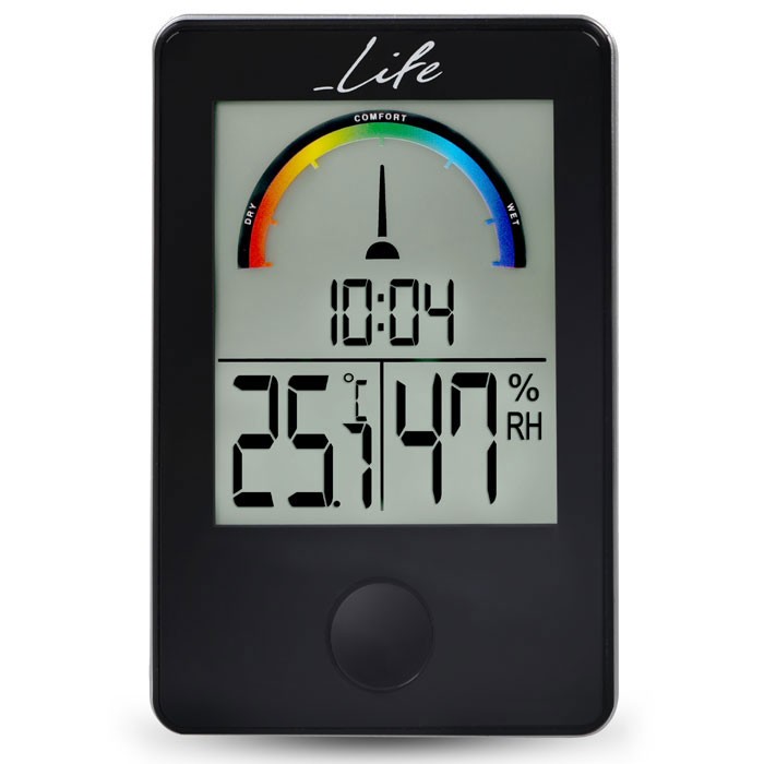 ΘΕΡΜΟΜΕΤΡΟ/ΥΓΡΟΜΕΤΡΟ WES-100 LIFE ΘΕΡΜΟΜΕΤΡΑ, ΜΕΤΕΩΡΟΛΟΓΙΚΟΙ ΣΤΑΘΜΟΙ ...