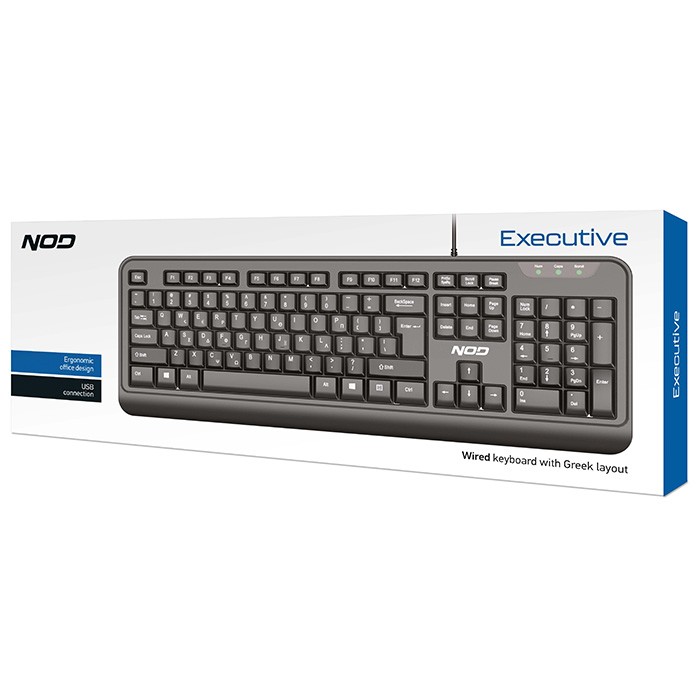 KEYBOARD EXECUTIVE NOD ΠΕΡΙΦΕΡΕΙΑΚΑ PC, ΠΛΗΚΤΡΟΛΟΓΙΑ, ΠΛΗΡΟΦΟΡΙΚΗ ...