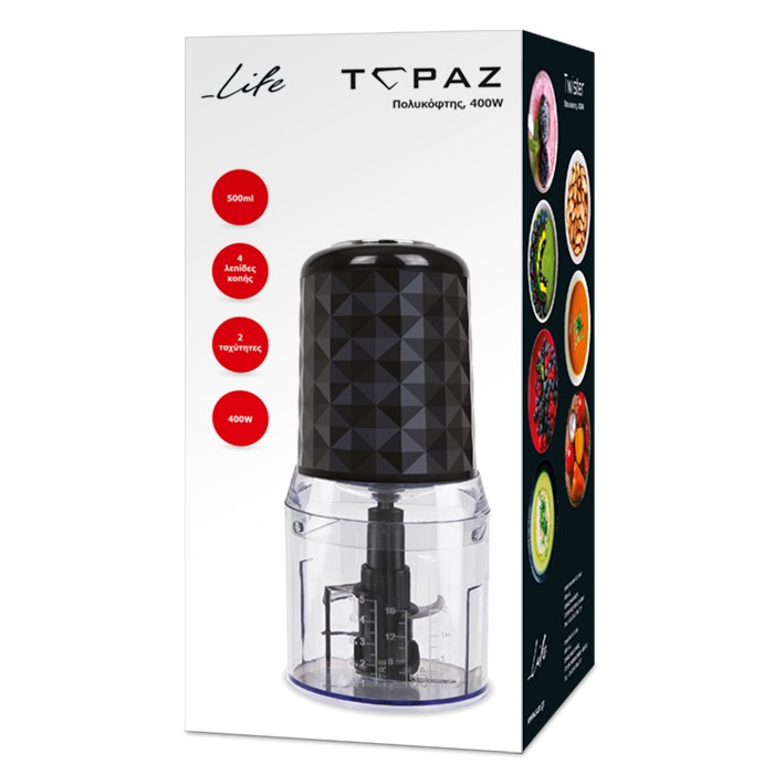 ΠΟΛΥΜΙΞΕΡ TOPAZ 400W LIFE ΚΟΠΤΗΡΙΑ-ΡΑΒΔΟΜΠΛΕΝΤΕΡ, ΜΙΚΡΟΣΥΣΚΕΥΕΣ ...