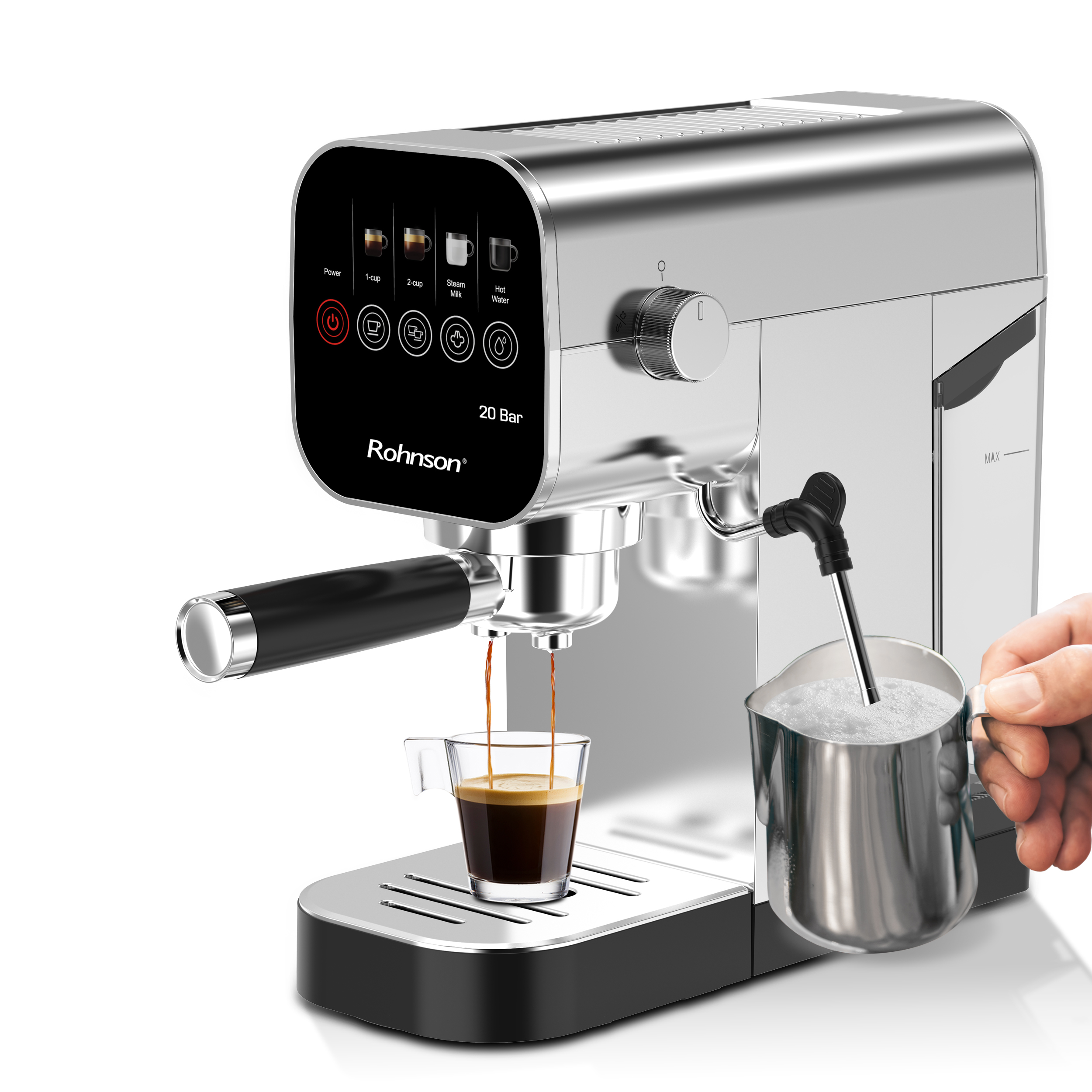 ΚΑΦΕΤΙΕΡΑ ESPRESSO MOD R-98100 ROHNSON ΚΑΦΕΣ-ΧΥΜΟΙ-ΡΟΦΗΜΑΤΑ, ΚΑΦΕΤΙΕΡΕΣ ...